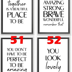Inspirational Positive Motivational Message Print Poster Home - Etsy