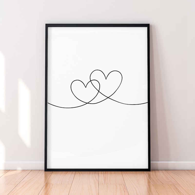 Abstract Love Art - Etsy