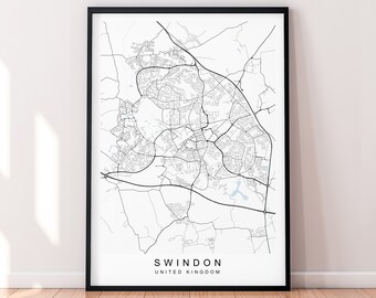 Swindon Poster - Etsy