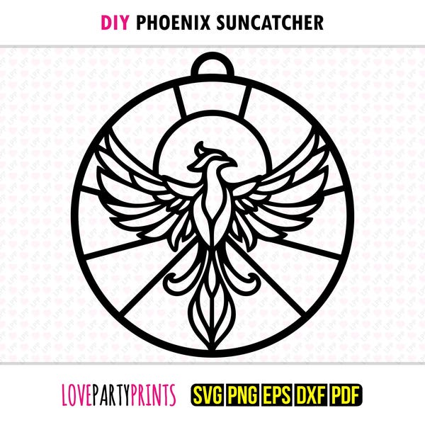 Phoenix Sun Catchers - Etsy
