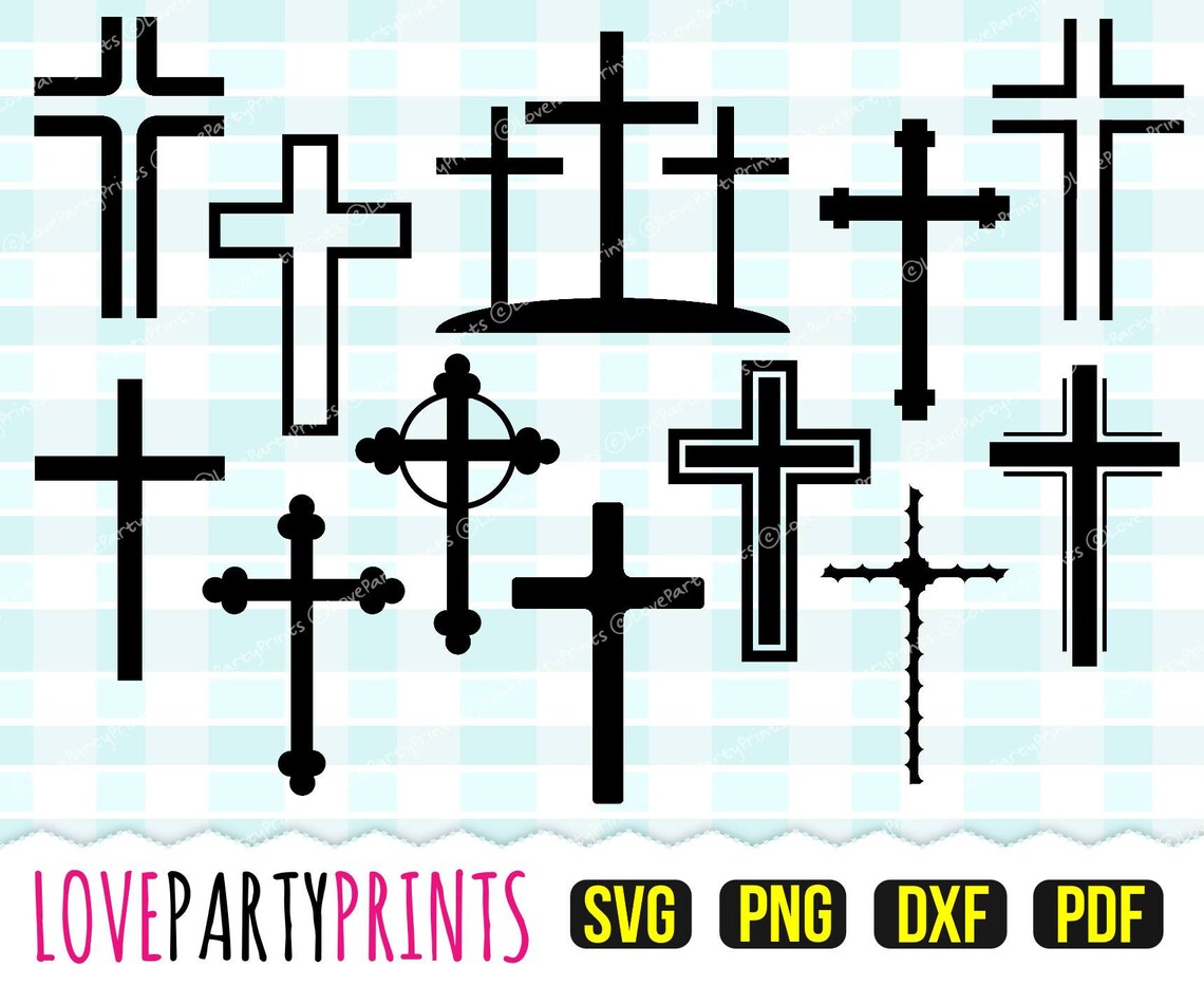 Cross Svg PNG DXF PDF Crosses Svg Calvary Crosses Svg | Etsy