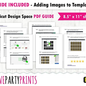 0.5inch Square Template SVG, PDF, Png, Dxf, Blank Square Template, Ms ...