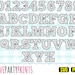 SPIDER WEB Alphabet and Numbers SVG and Png, Halloween Banner, Birthday ...