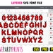 LADYBUG FONT Svg, Png and Pdf Files, 300dpi High Quality, Silhouette ...