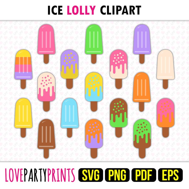 Lollies Clipart - Etsy