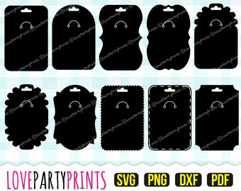 Keyring Display Card Svg DXF PNG PDF Key Ring Tag Svg | Etsy UK