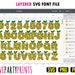 LEMON FONT SVG Png and Pdf Files 300dpi High Quality - Etsy