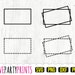 Frames Bundle SVG, DXF, PNG, Pdf, Square Frame Svg, Rectangle Frame Svg ...
