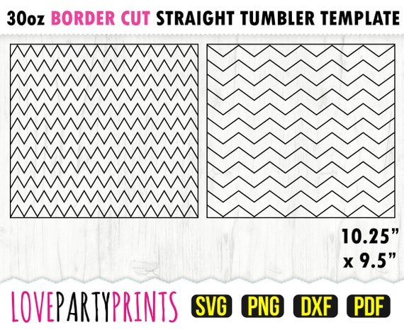 Chevron Page Border Template