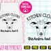 Kitchen Closed Svg, DXF, PNG, PDF, Heifer Cow Svg, Funny Quote Svg ...