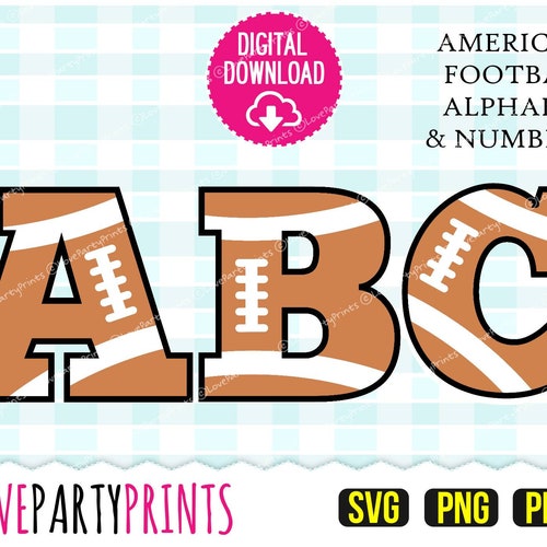 SOCCER ALPHABET and Numbers SVG Png Pdf Files 300dpi High - Etsy