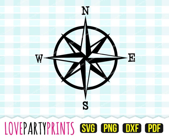 Compass SVG DXF PNG Pdf Adventure Svg Camping Svg | Etsy