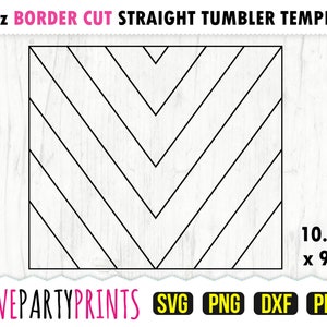 V Split Template SVG DXF PNG Pdf 30 Oz Skinny Template 30 - Etsy