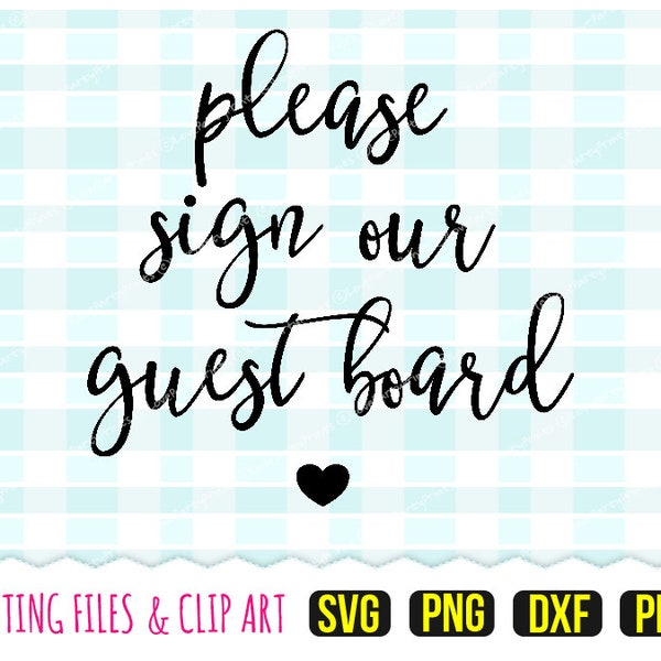 Guest Signing Board - Etsy