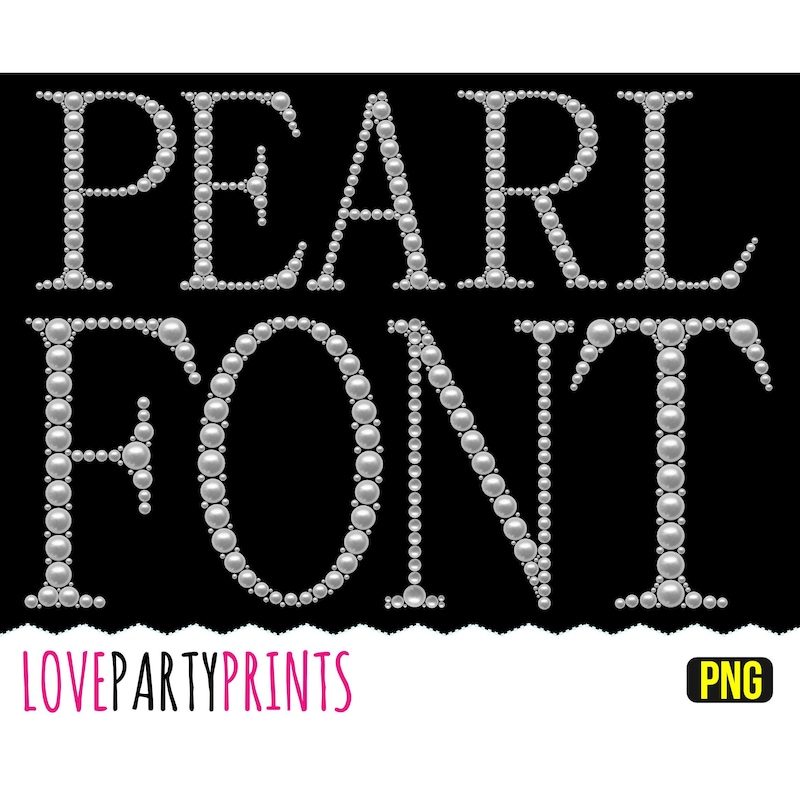 Small Pearl Number - Etsy