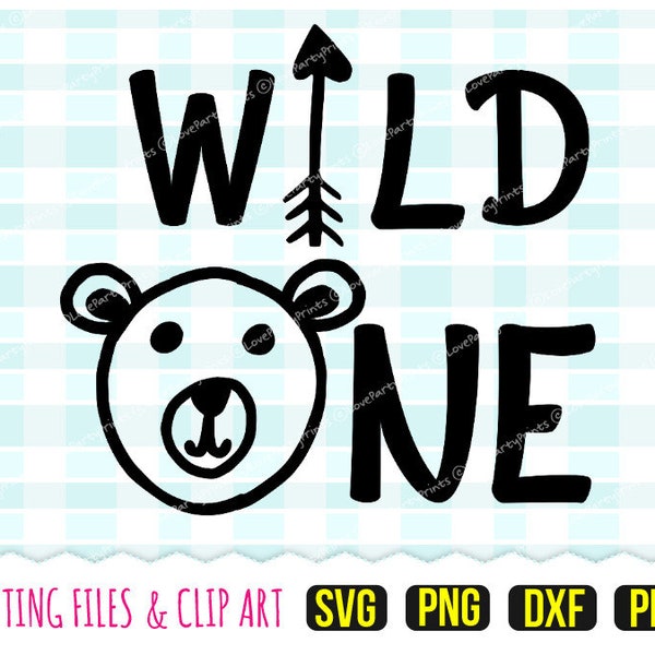 Wild One Svg - Etsy