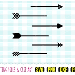 Split Arrow Svg, DXF, PNG, PDF, Arrow Svg, Feather Svg, Arrow Cut Files ...