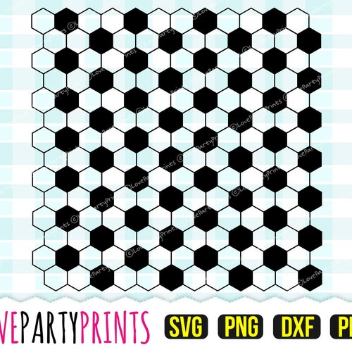 Soccer Pattern SVG Dxf Png Pdf Football Pattern Svg - Etsy UK