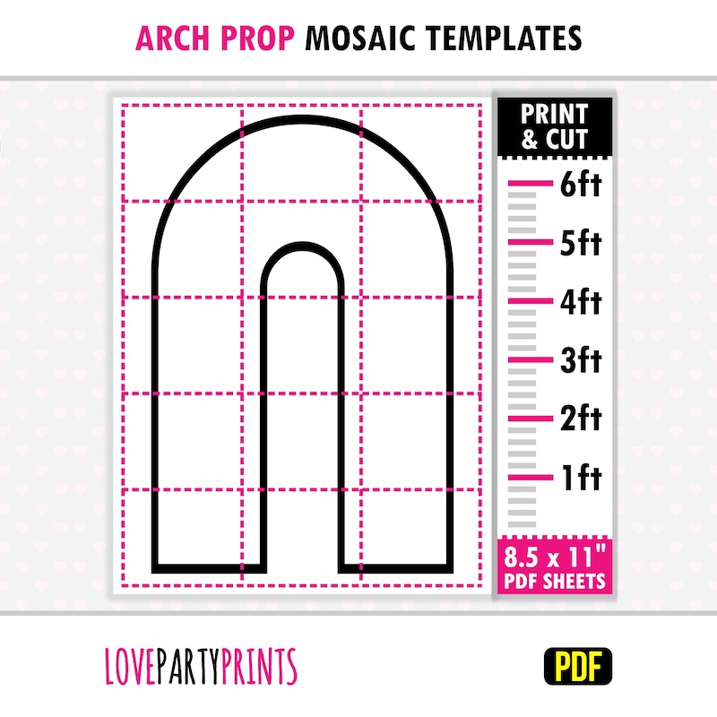 Arch Shape Templates - Etsy
