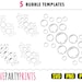 Bubbles SVG Bubbles PNG Bubbles DXF Bubbles Pdf Bubble Patterns Bubble ...