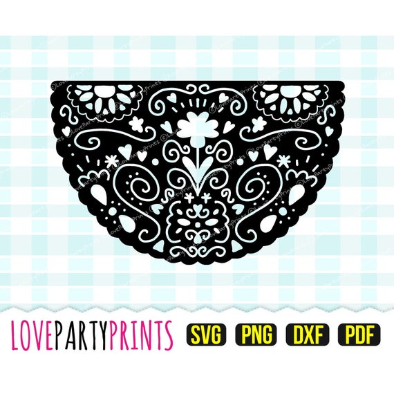 Clip Art De Papel Picado Imprimible Free Printable: Mini Papel Picado