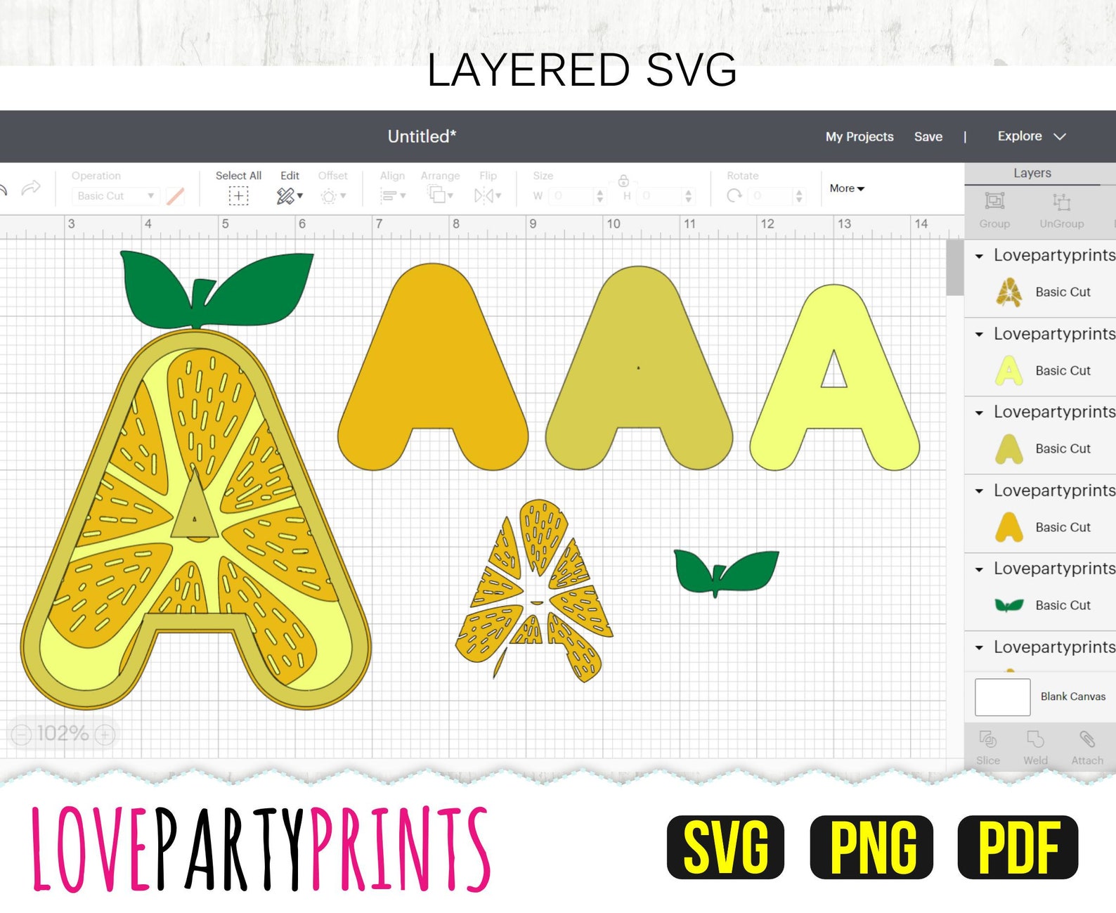 LEMON FONT SVG Png and Pdf Files 300dpi High Quality | Etsy