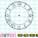 9 Clock Face Svg, DXF, PNG, PDF, 9 Clock Faces Svg, Printable Vector ...