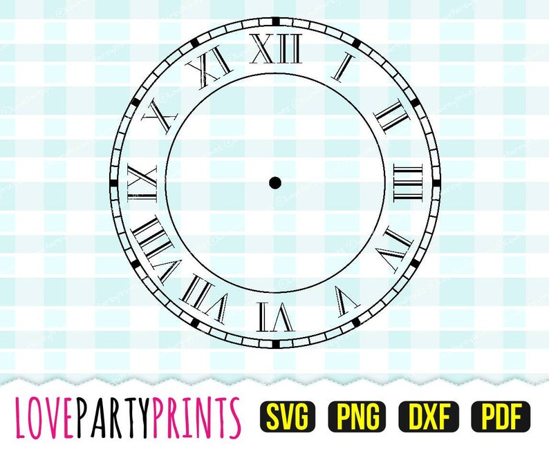 9 Clock Face Svg DXF PNG PDF 9 Clock Faces Svg Printable - Etsy UK