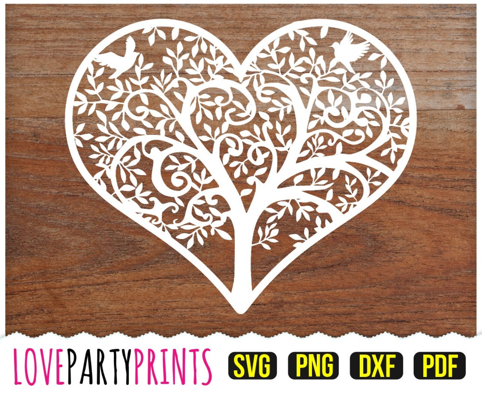 Family Tree Papercut Template PDF and PNG Clip Art With Svg and DXF ...