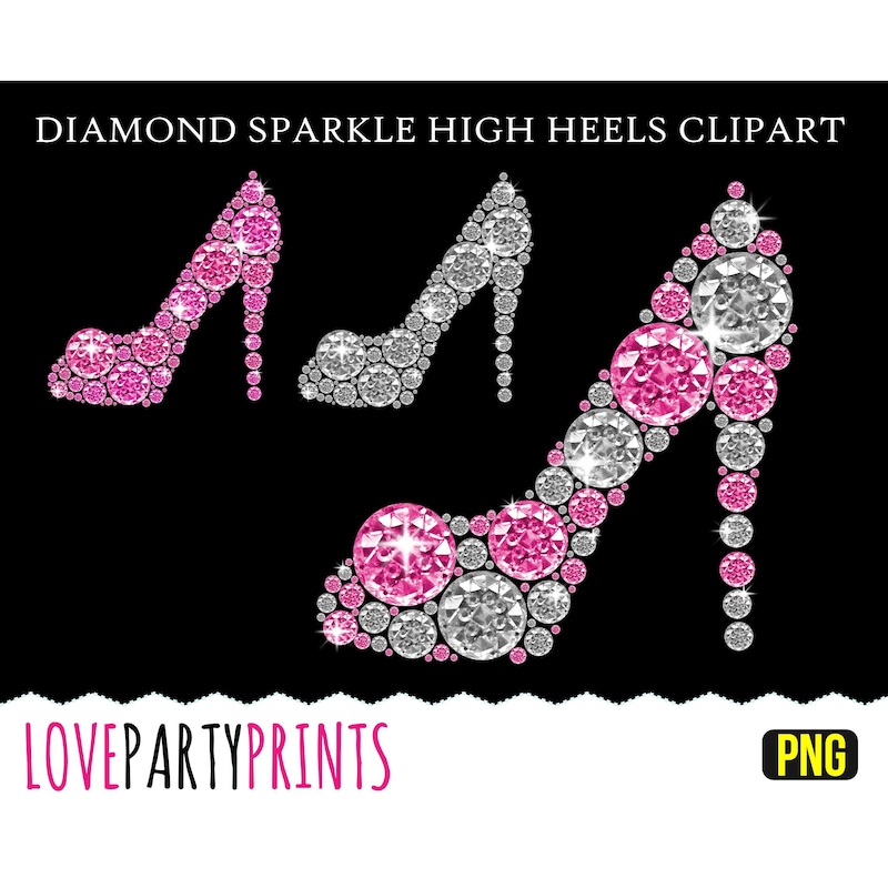 Diamond Shoes - Etsy