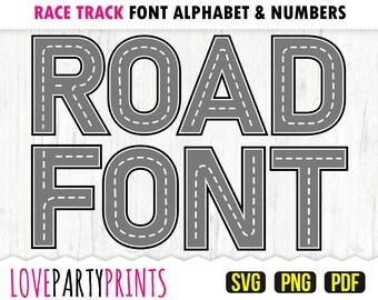 Road Numbers SVG. Cricut Cut Files. Silhouette. Race Track - Etsy Canada