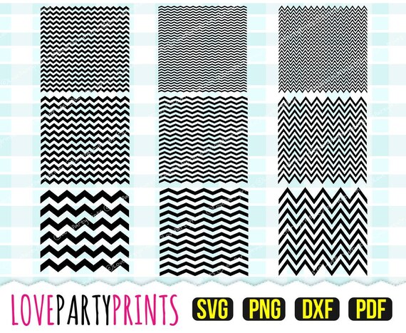 Chevron SVG DXF PNG Pdf Repeating Patterns Transparent - Etsy