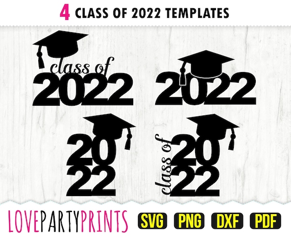 Clase de 2022 SVG DXF PNG pdf graduación 2022 svg tapa de - Etsy México