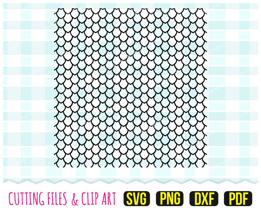 Dragon Scales Svg DXF PNG PDF Seamless Pattern Svg - Etsy