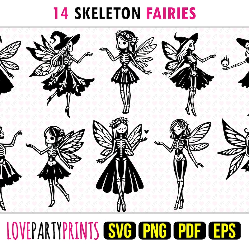 Fairy Skeleton - Etsy