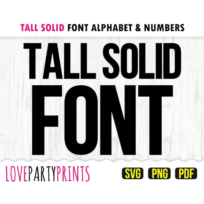 Skinny Font - Etsy