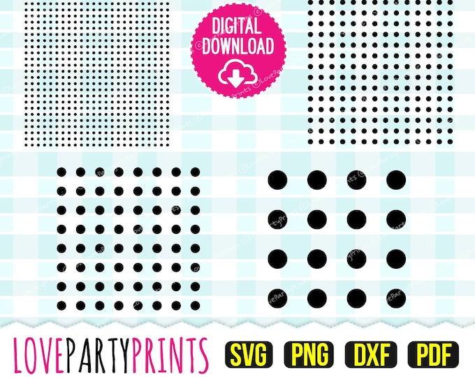 Polka Dot Pattern Svg, Random Polka Dots, Polka Dot Tumbler Template ...