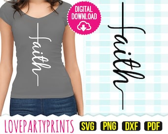 Faith SVG Cut File Faith Clip Art Faith Cut File Faith DXF - Etsy