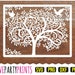 Papercut Tree of Life Template PDF and PNG Clip Art With Svg and DXF ...