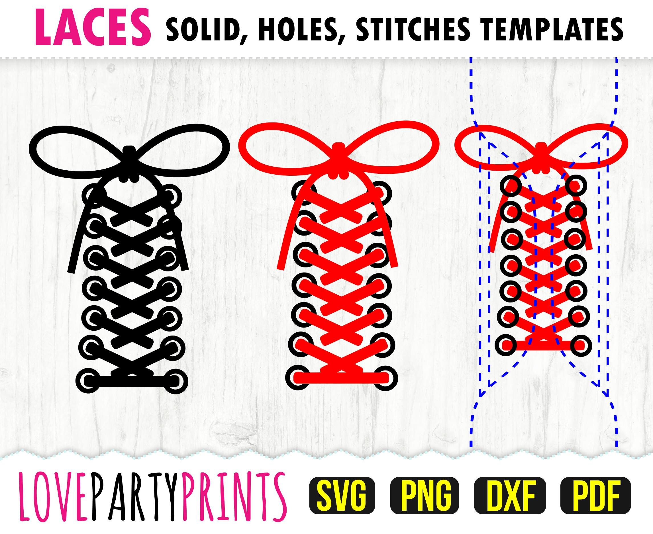Shoelace Svg DXF PNG PDF Shoe Laces Svg Trainers Laces - Etsy Singapore