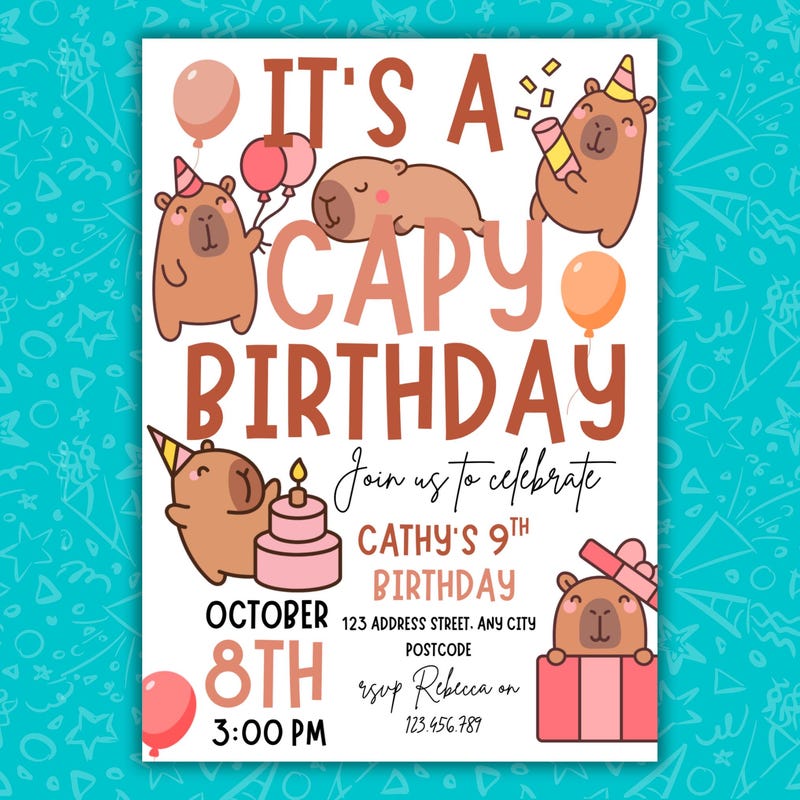 Capibara theme - Etsy Italia