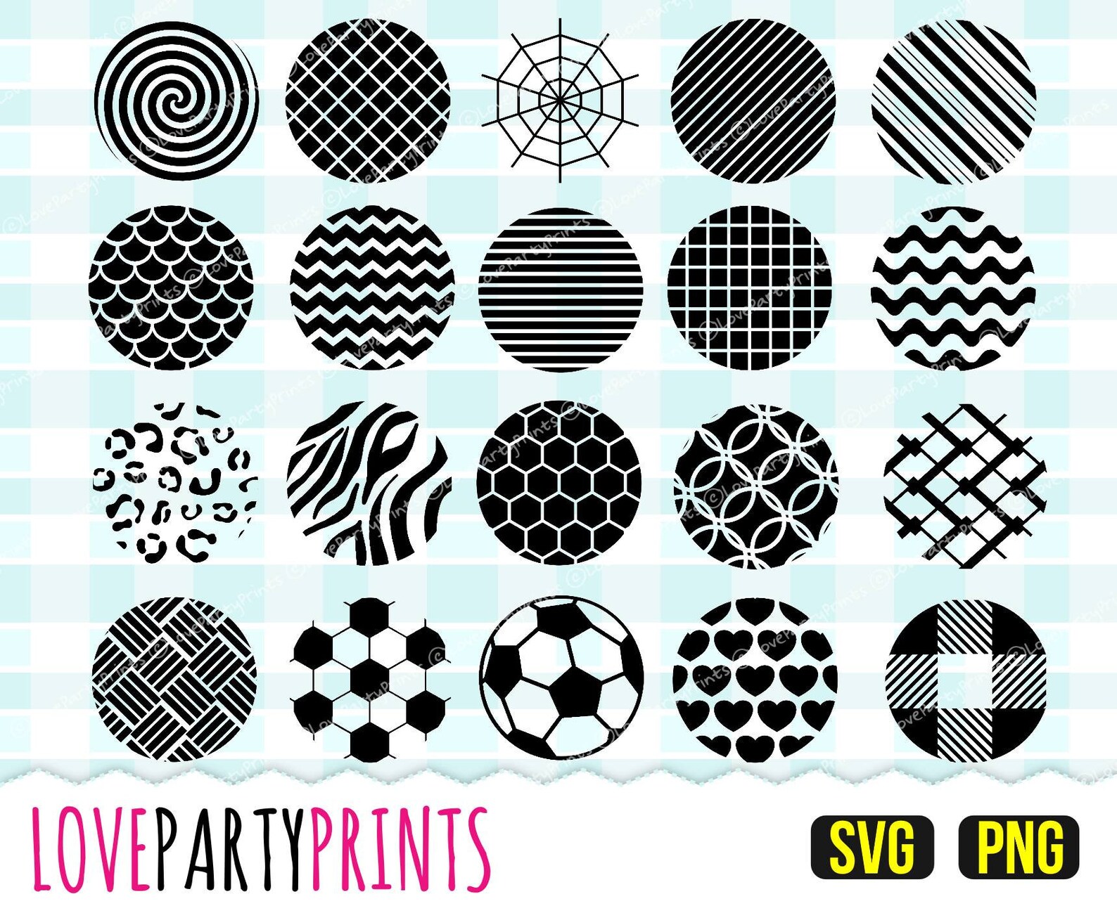 Round Pattern SVG and PNG Key Fob Svg Keychain Patterns Svg | Etsy