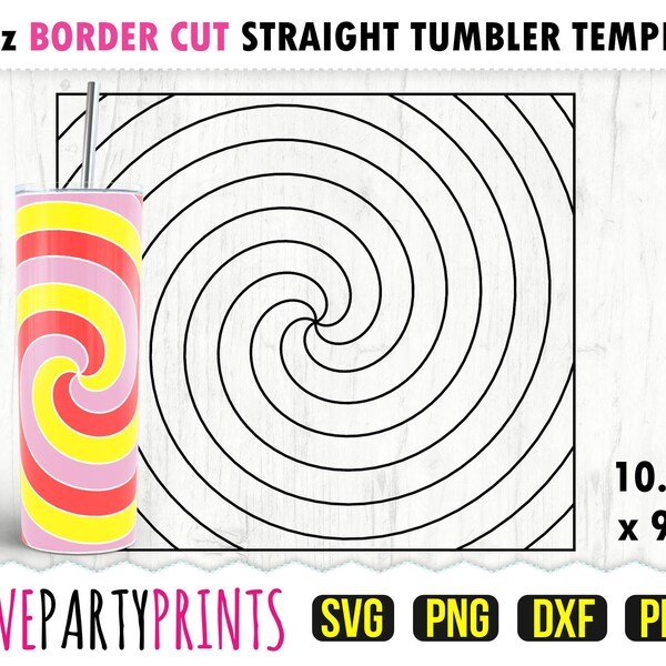 Swirl Template Svg - Etsy