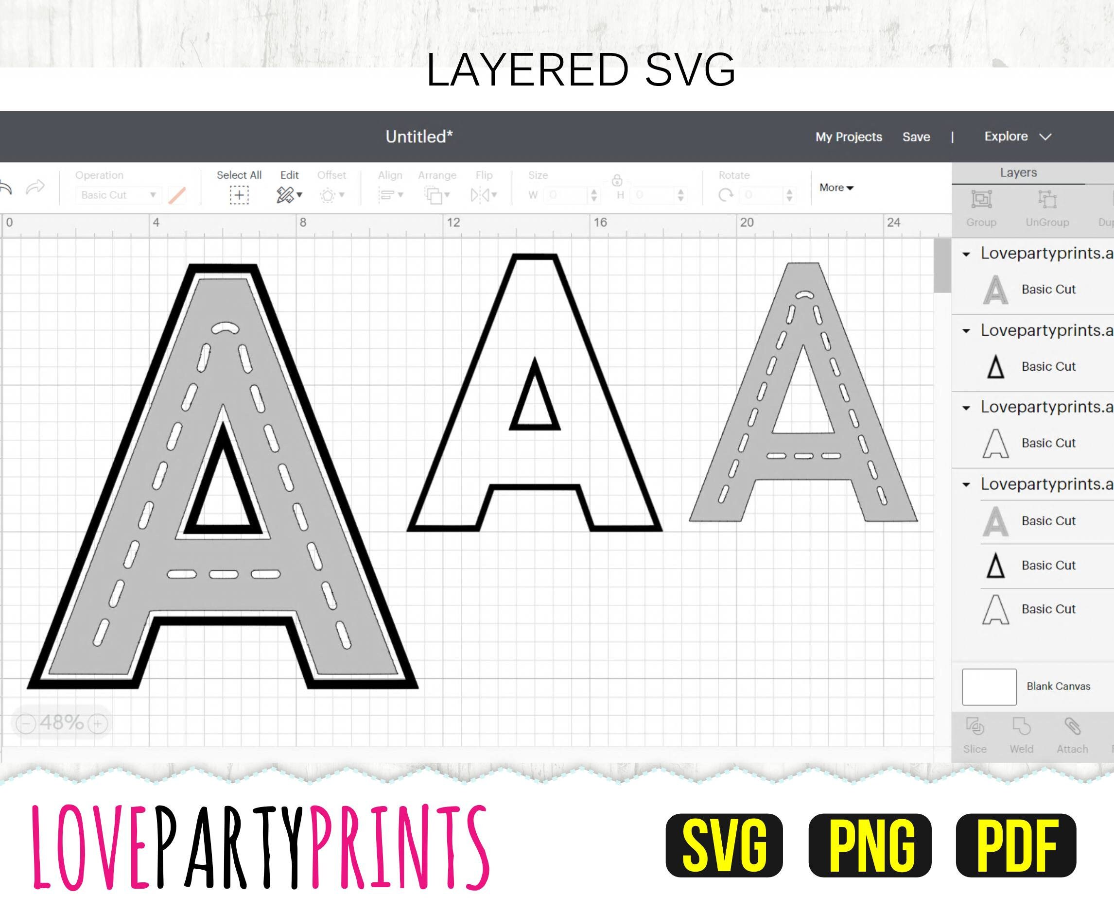Road Font SVG PNG PDF Road Letters Svg Road Numbers Svg - Etsy Australia