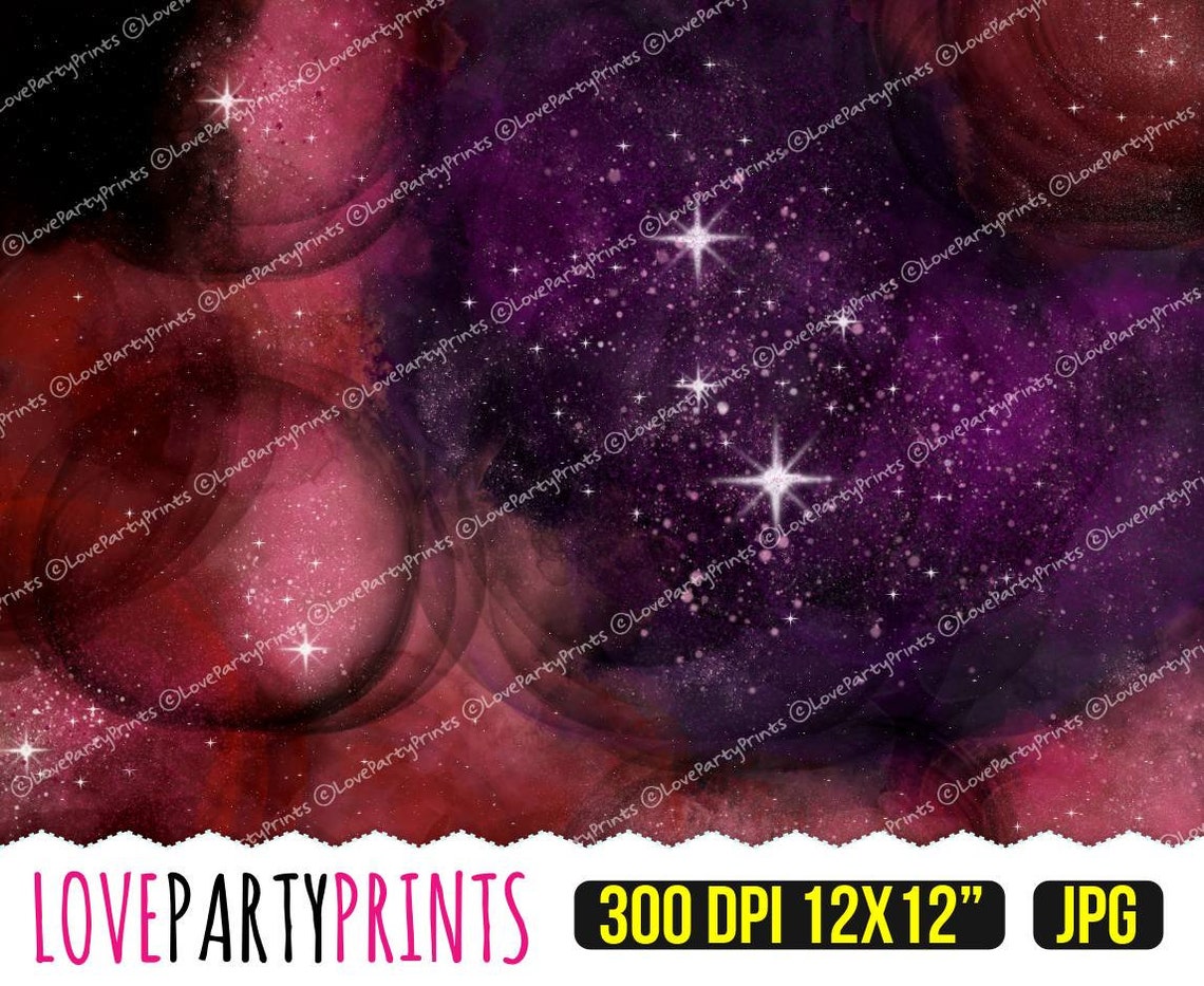 Space Backgrounds Digital Paper 12x12 JPG 300dpi - Etsy UK