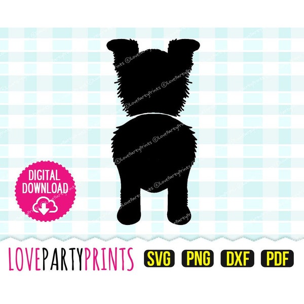 Dog Butt Svg - Etsy Australia
