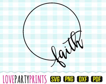 Faith Frame Svg - Etsy