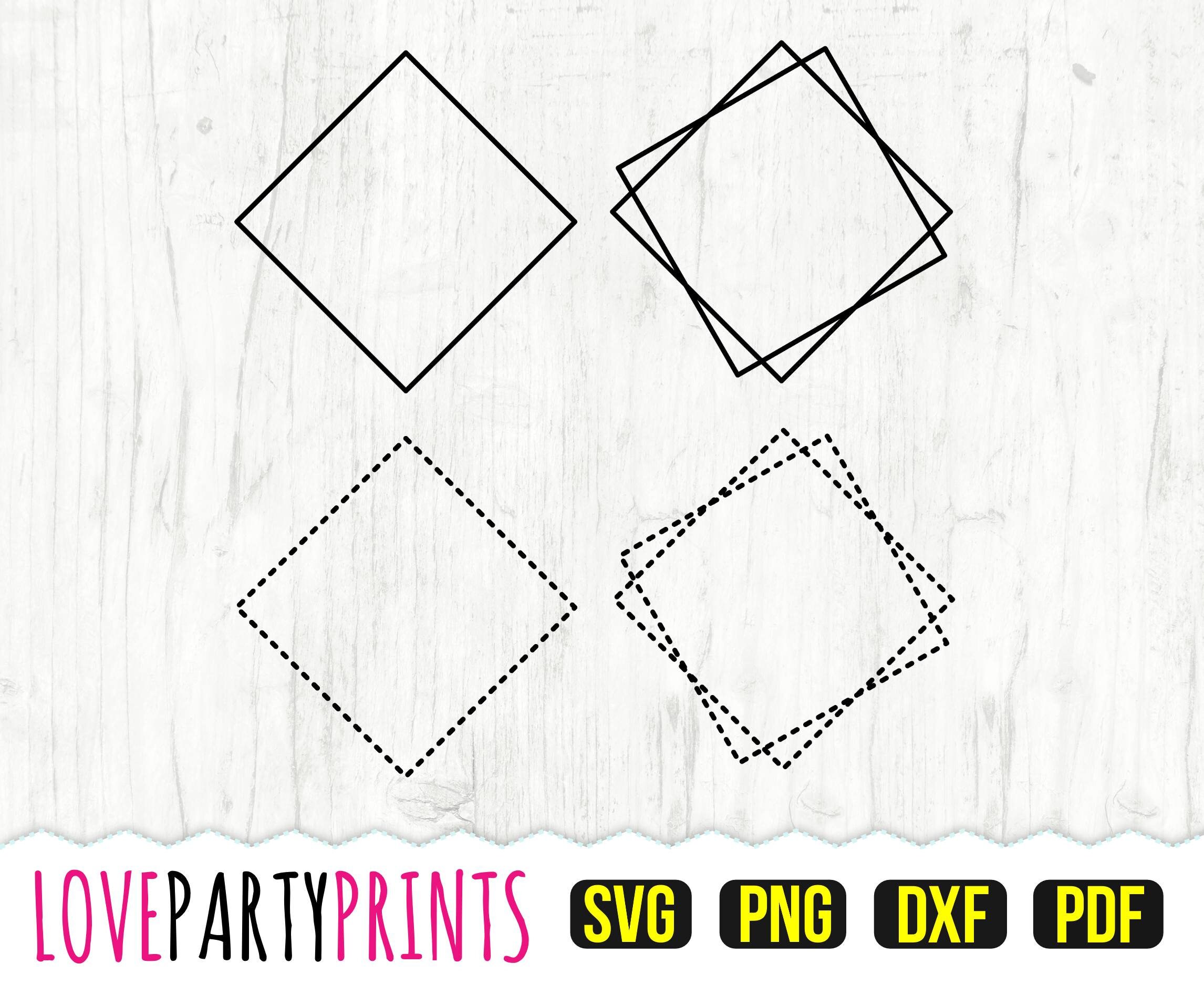 Frames Bundle SVG DXF PNG Pdf Square Frame Svg Rectangle - Etsy UK