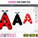 LADYBUG FONT Svg, Png and Pdf Files, 300dpi High Quality, Silhouette ...