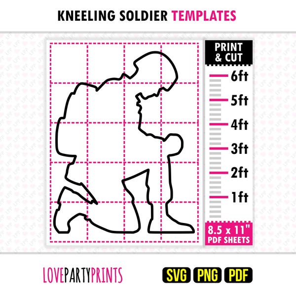 Ww2 Soldier Templates - Etsy UK